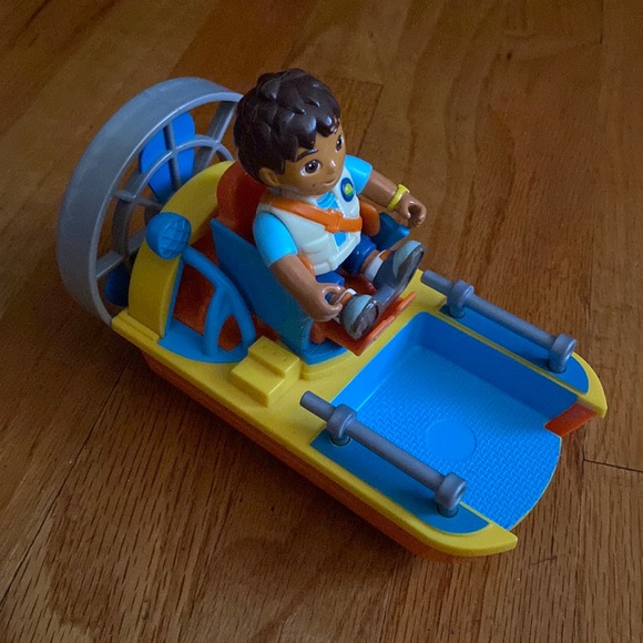 Mattel | Toys | Go Diego Go Boat And Diego Figure | Poshmark